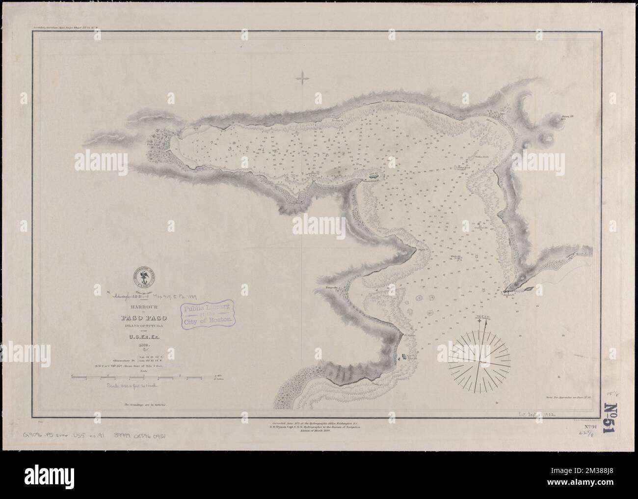 Port de Pago Pago, île de Tutuila , Port de Pago Samoa américaines ...