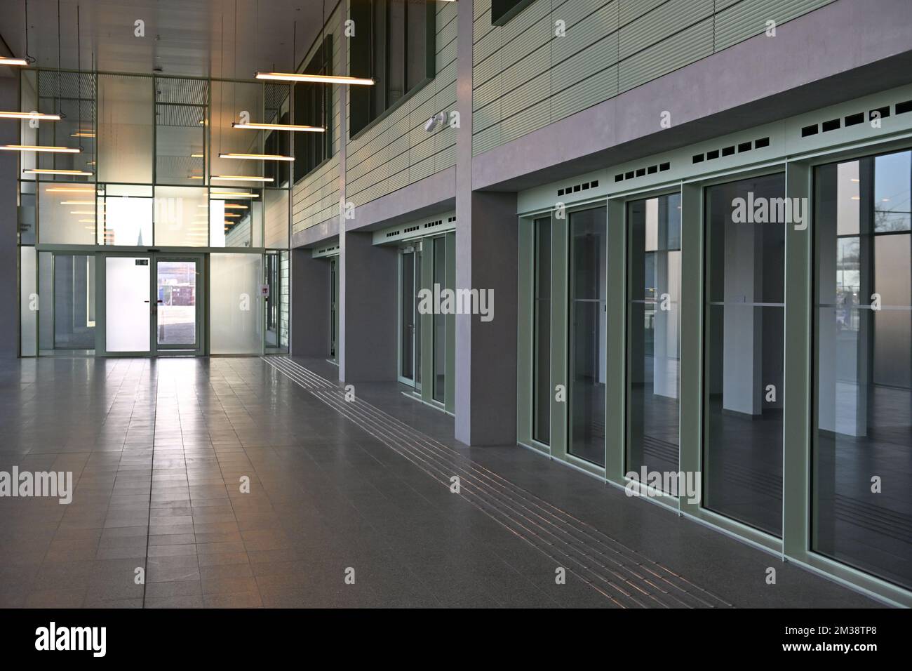 L'illustration montre une visite du réseau hospitalier d'Anvers ...