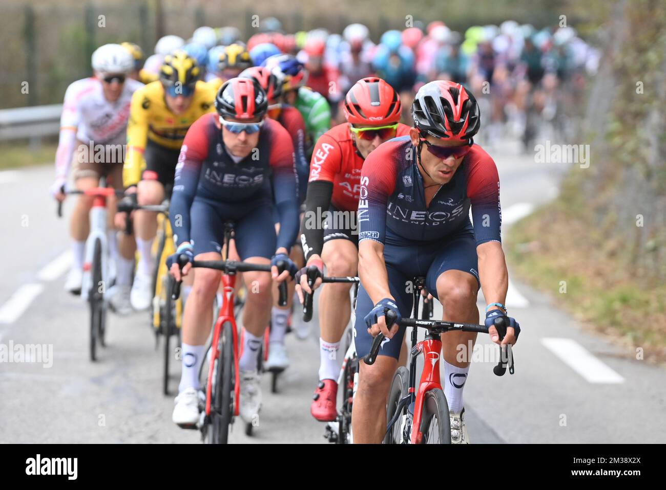 L'illustration montre le pack de cavaliers en action pendant la phase 7 ...