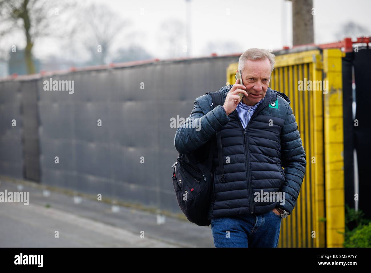 Ben Lambrecht, PDG de cercle, photographié au sein de l'équipe belge de ...