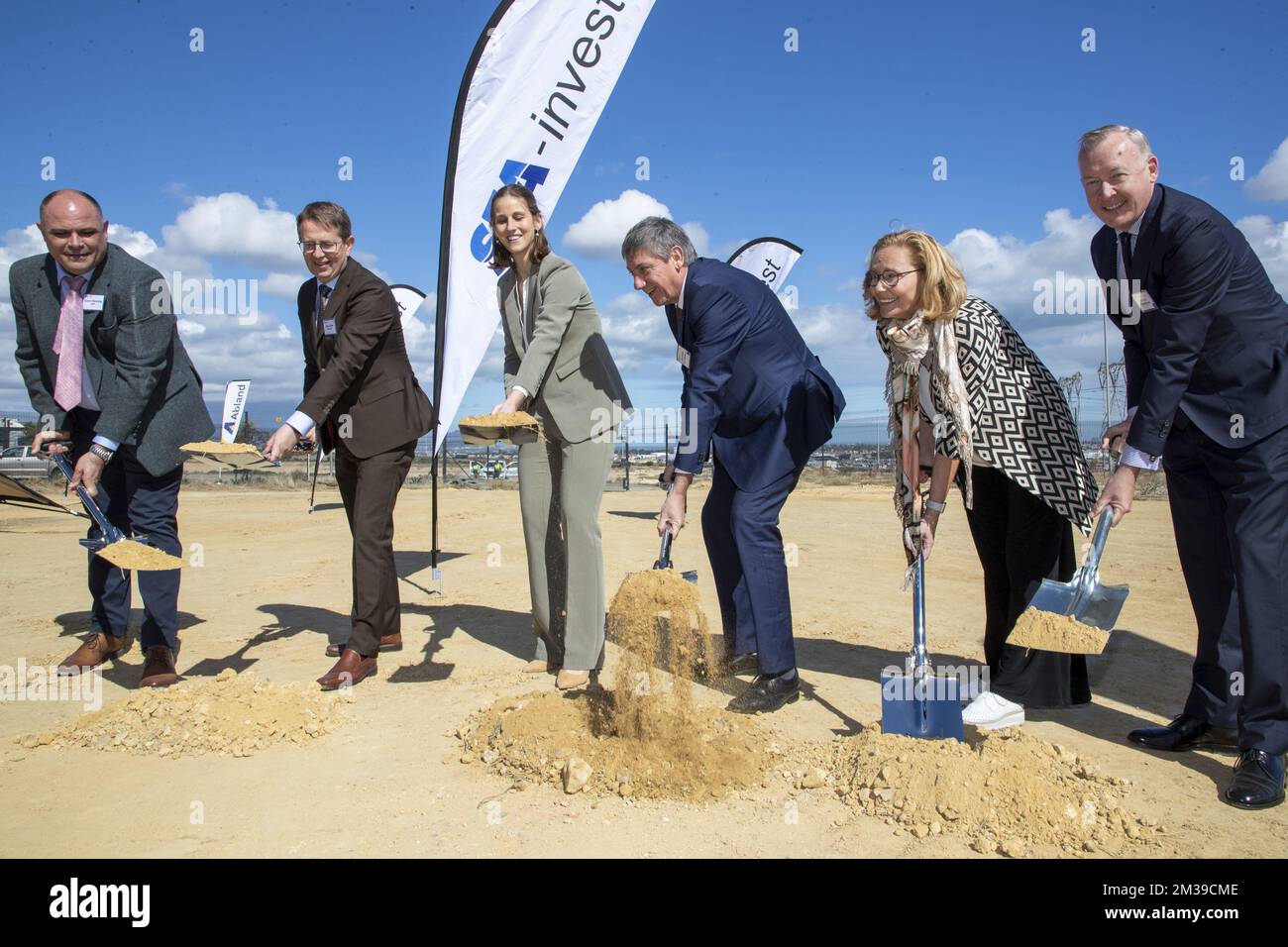 Johan Claes, directeur général de Sea Invest (2L), Ellen Cauberghs ...