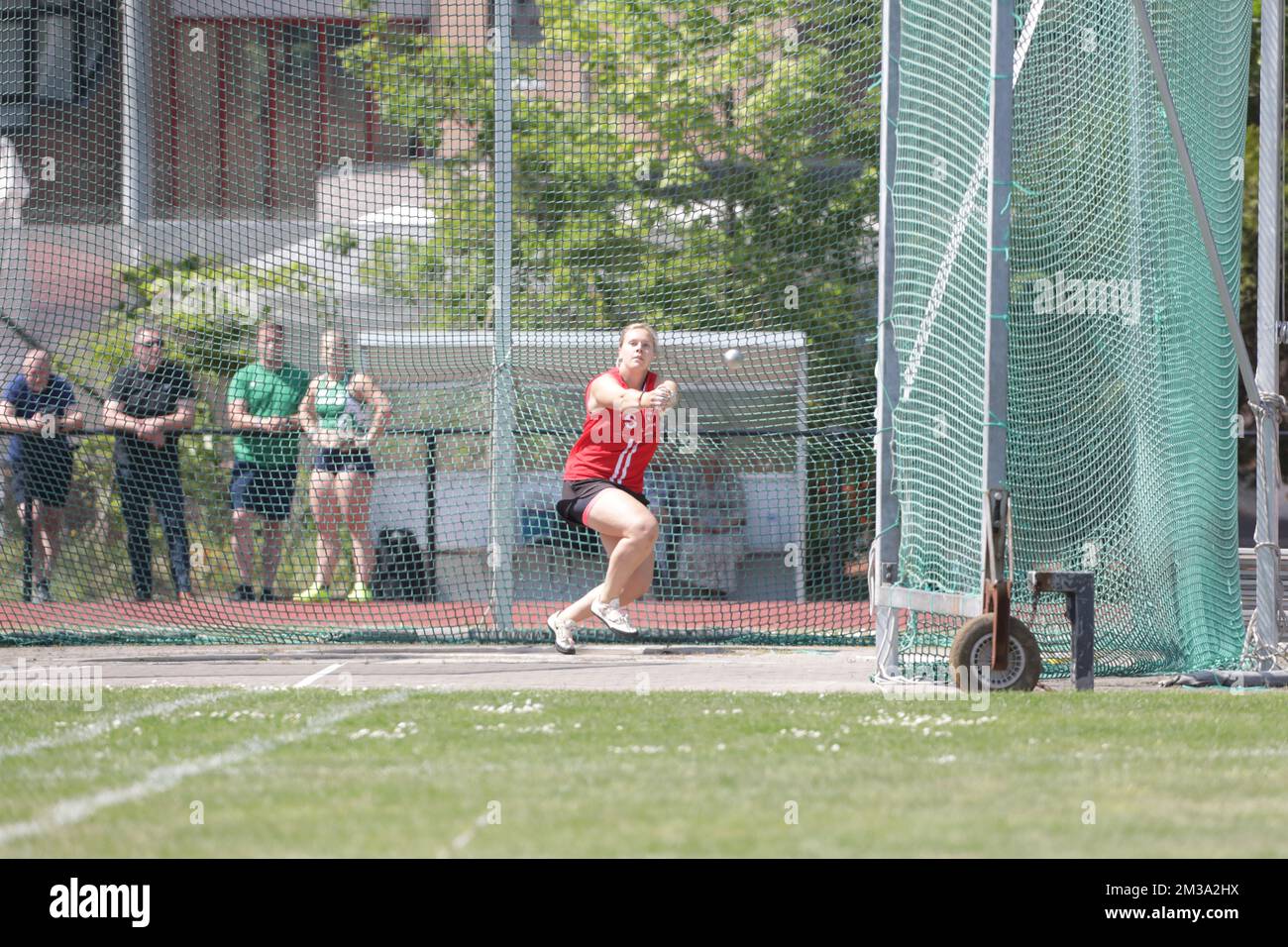 Vanessa Sterckendries Belge photographiée en action lors de la ...