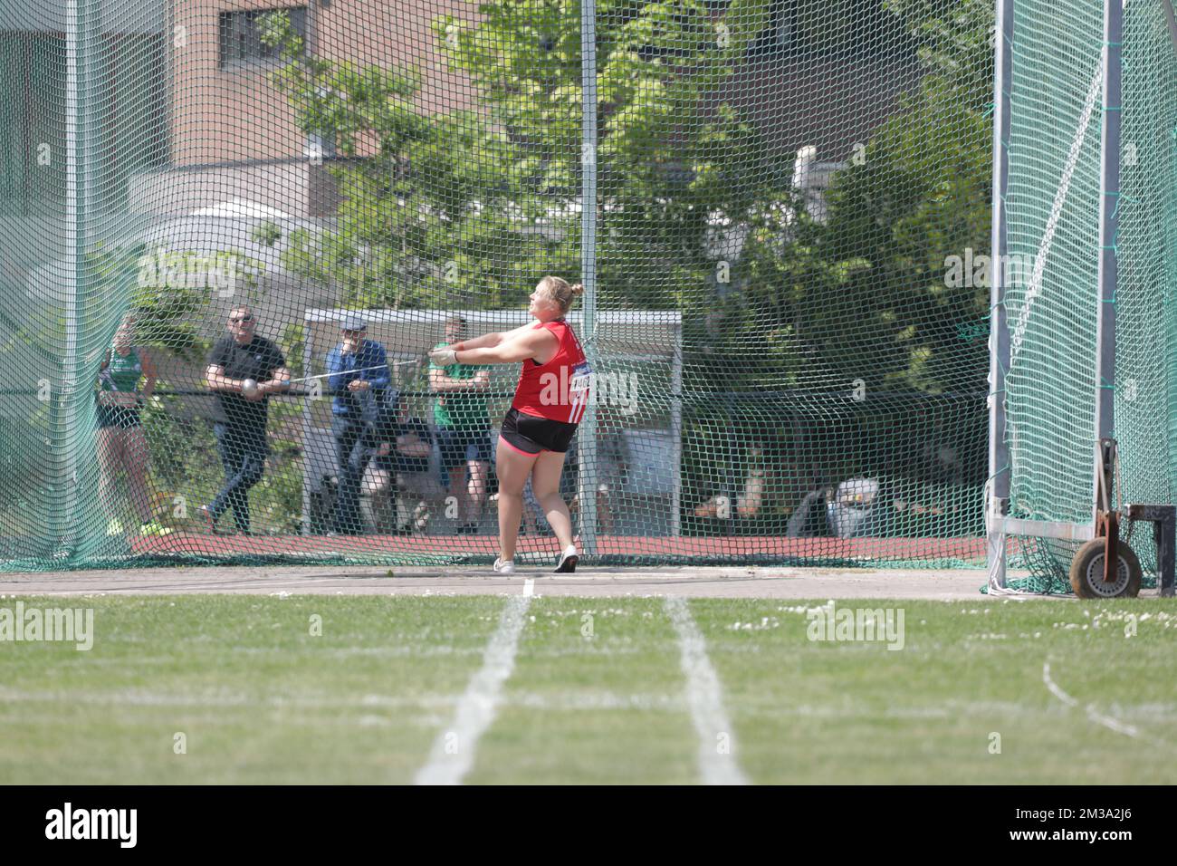 Vanessa Sterckendries Belge photographiée en action lors de la ...