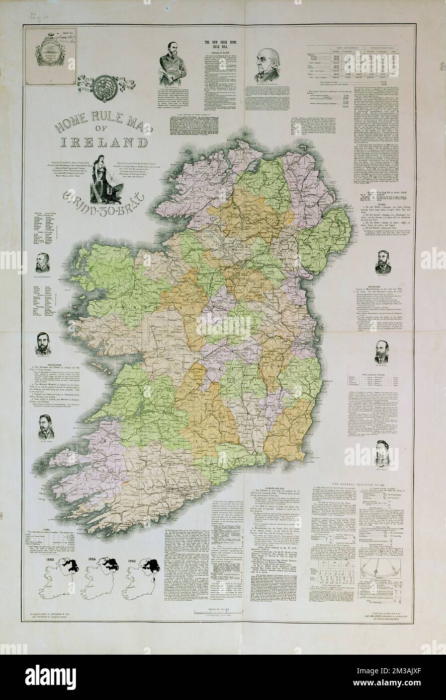 Carte de la règle de base de l'Irlande , de la règle de base, de l'Irlande, de l'Irlande, des ...