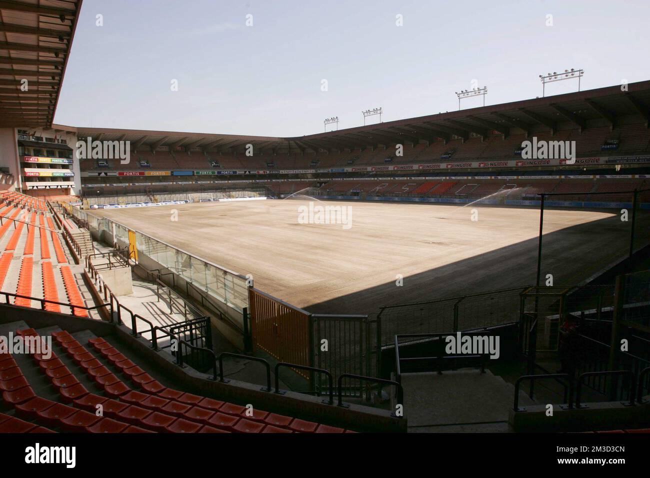 General view of the constant vanden stock stadium Banque de ...