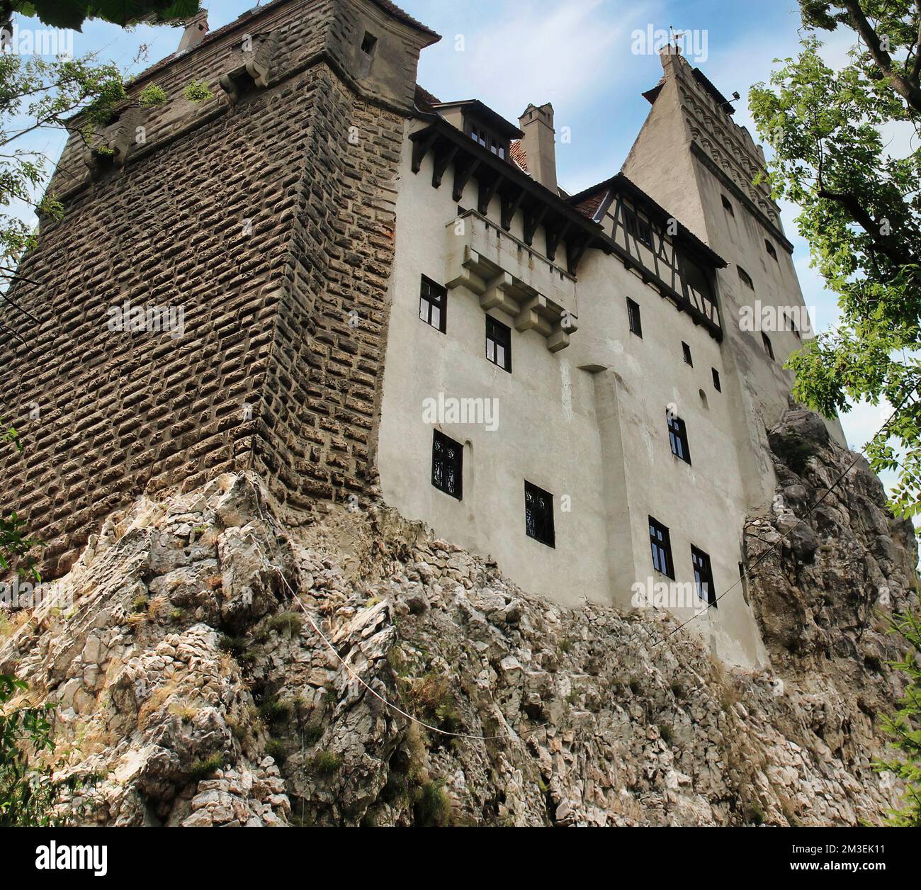 Le château de Bran, connu sous le nom de château de Dracula, est la ...