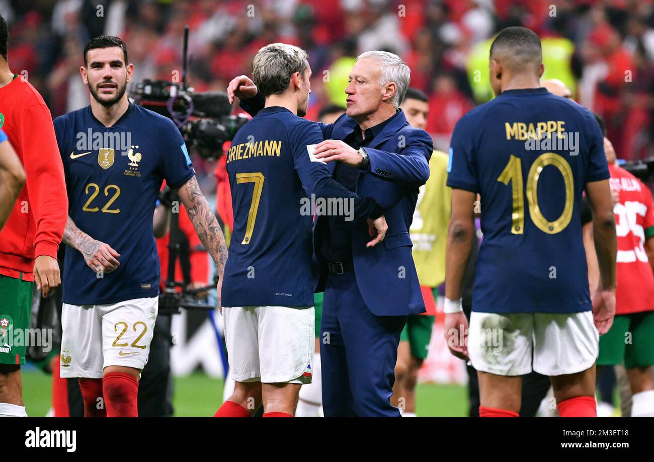 Coupe du monde france vs maroc 2022 Banque de photographies et d’images à haute résolution - Alamy