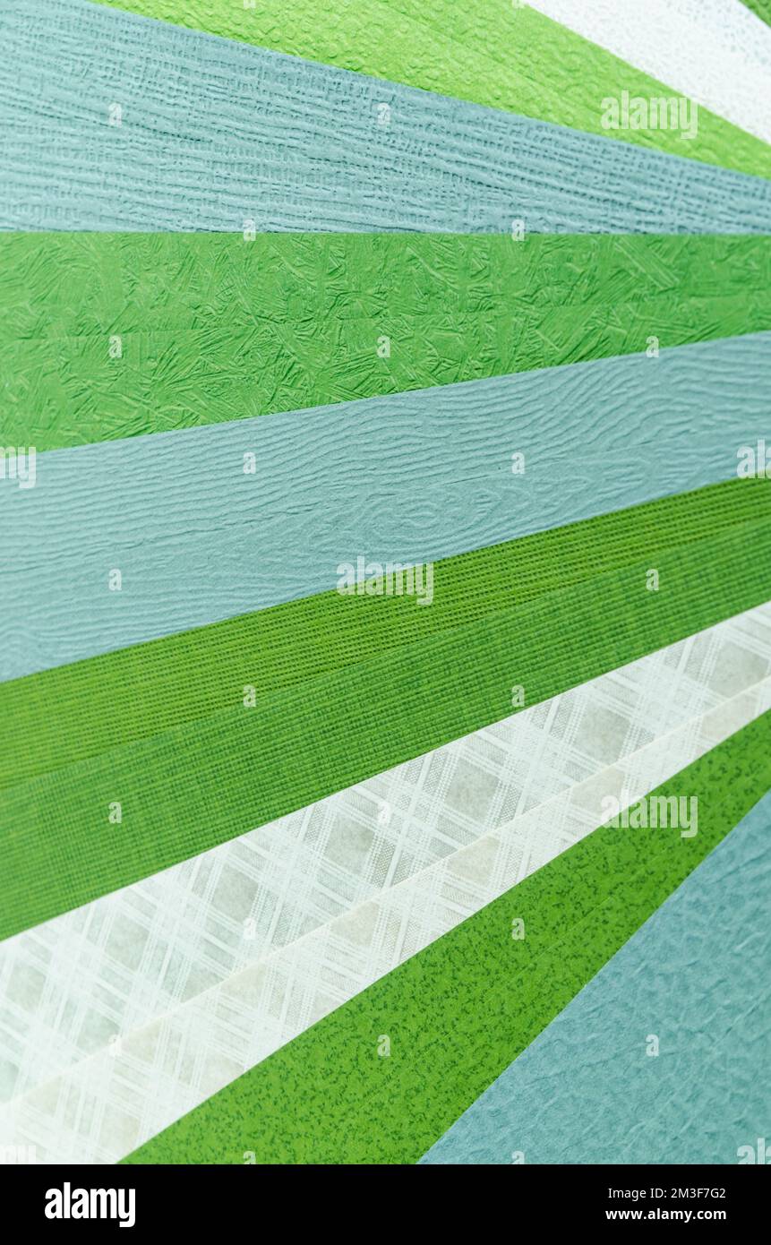 la nuance de couleur de texture de papier vert fabriquée à partir de ...