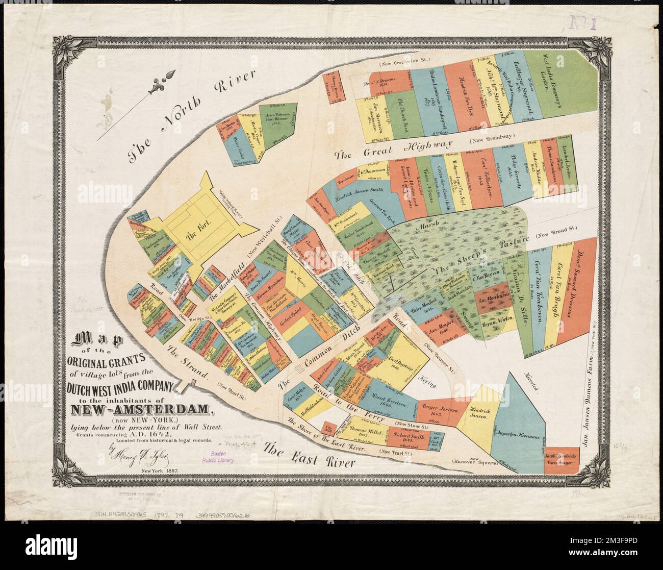 Dutch map new york Banque de photographies et d’images à haute ...