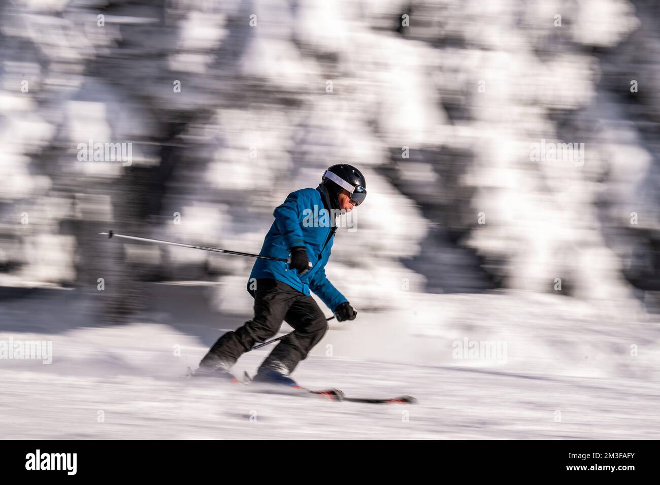 République tchèque, 15 décembre 2022. La saison de ski a commencé dans ...
