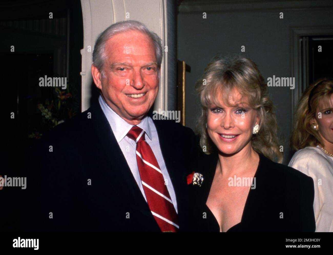 Barbara Eden et Sidney Sheldon Circa T's crédit: Ralph Dominguez ...