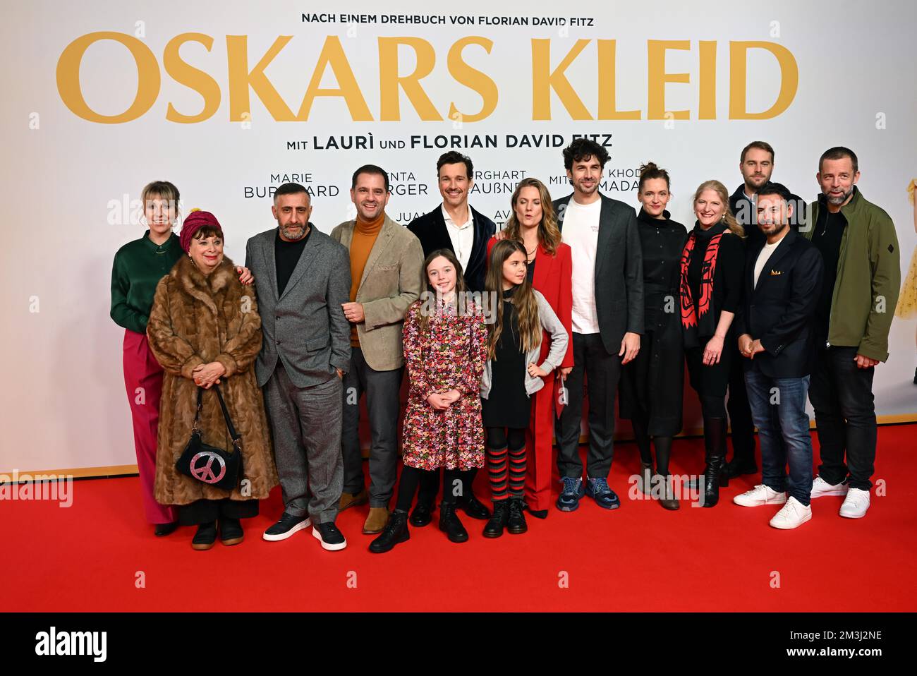 Munich, Allemagne. 15th décembre 2022. Les acteurs Nora Boeckler (l-r ...