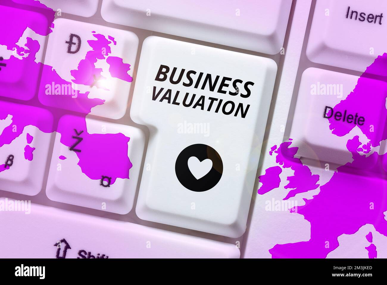 Affiche indiquant l'évaluation commerciale. Concept qui signifie ...