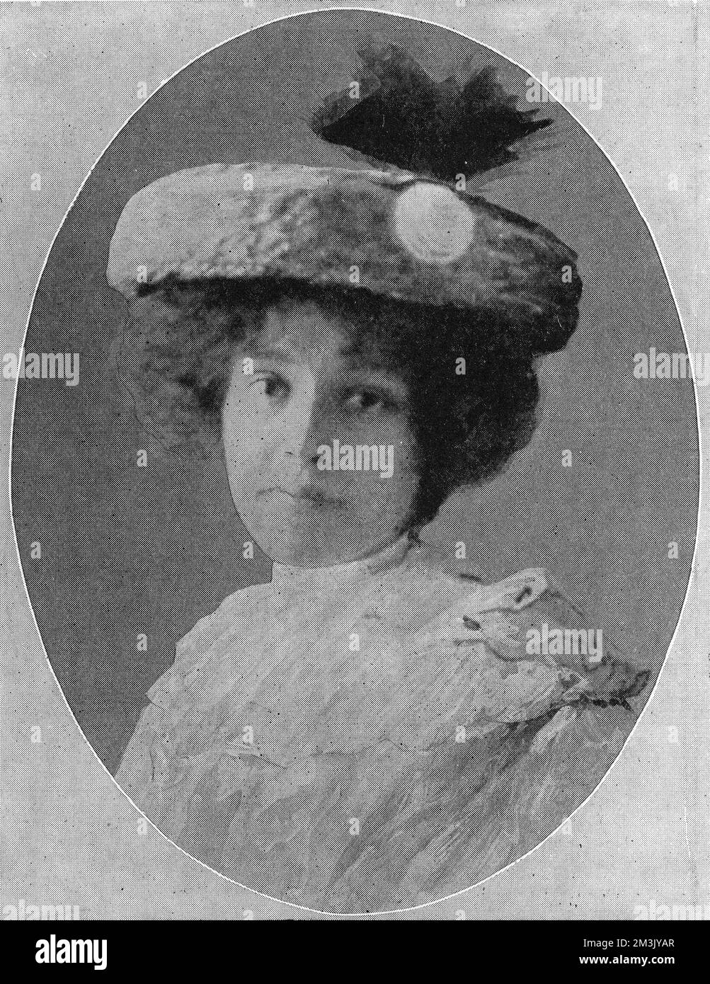 Mlle le Neve, maîtresse du Dr Crippen. Dr Crippen, citoyen américain ...