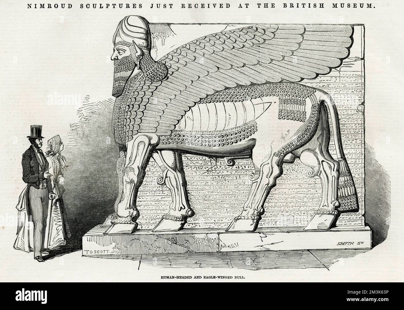 Assyrian palace sculpture Banque de photographies et d’images à haute ...