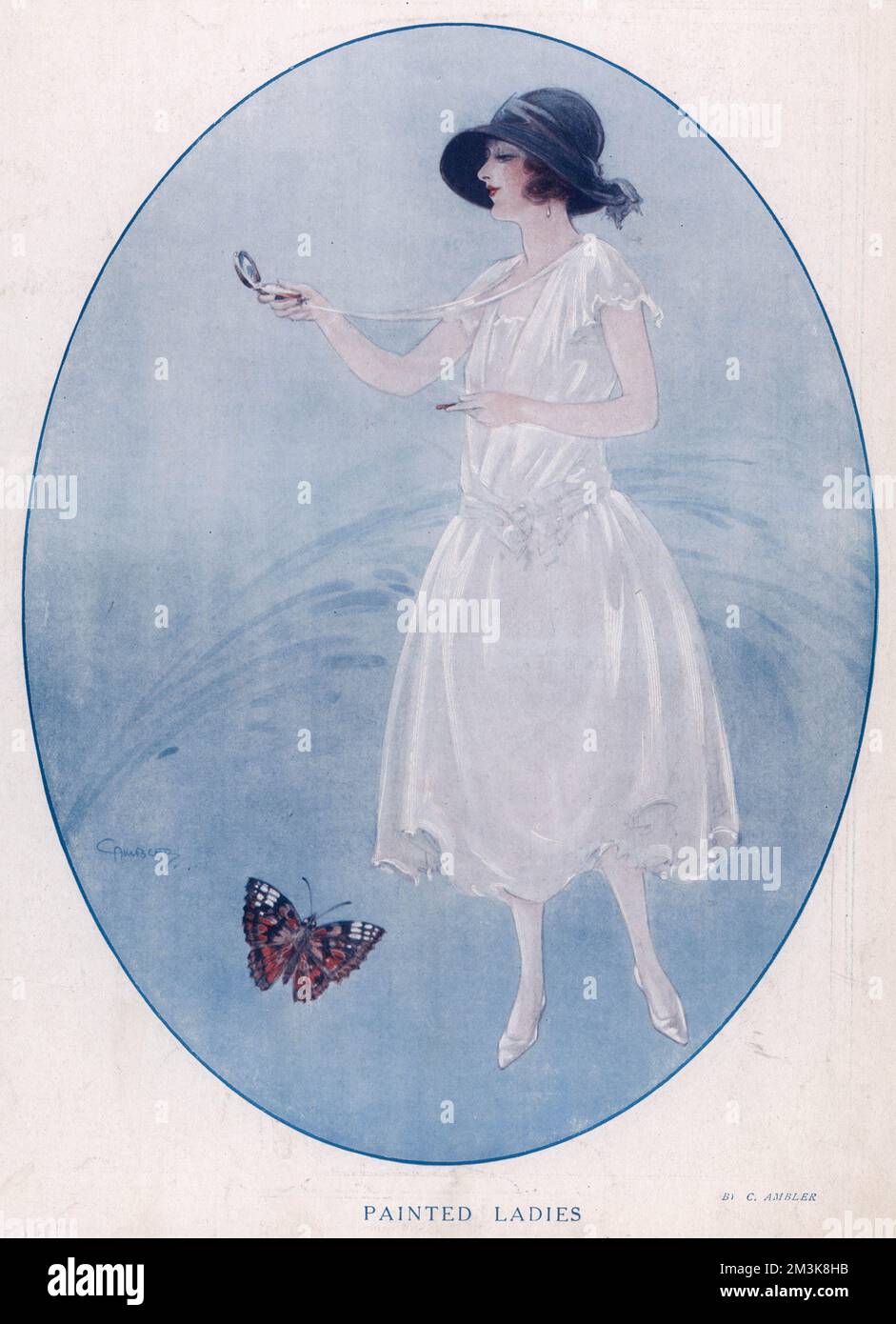 Painted ladies Banque de photographies et d’images à haute résolution ...