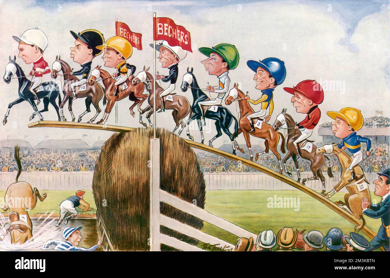 Caricature de cheval caricatures Banque de photographies et d’images à ...