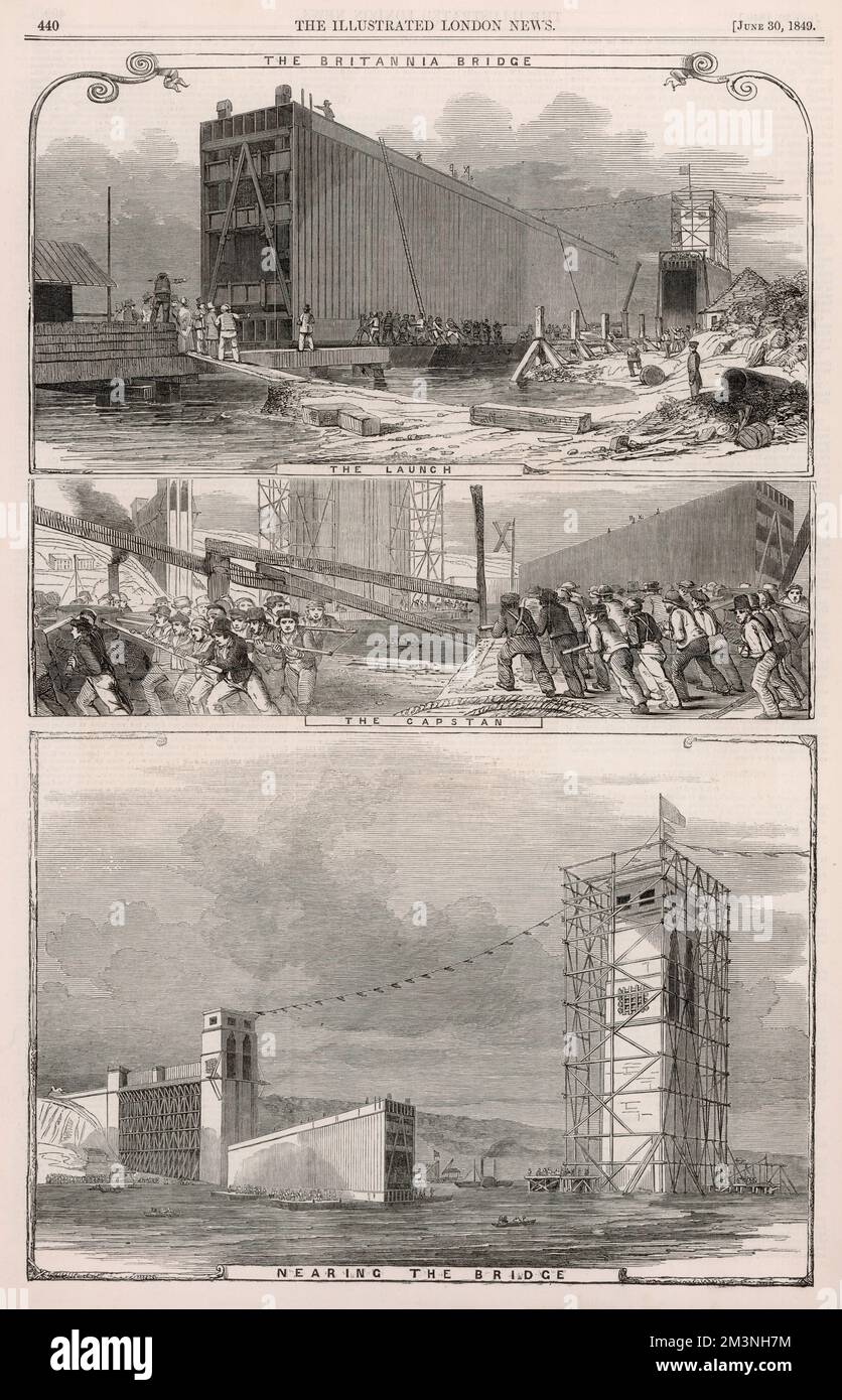 Britannia bridge Banque de photographies et d’images à haute résolution ...