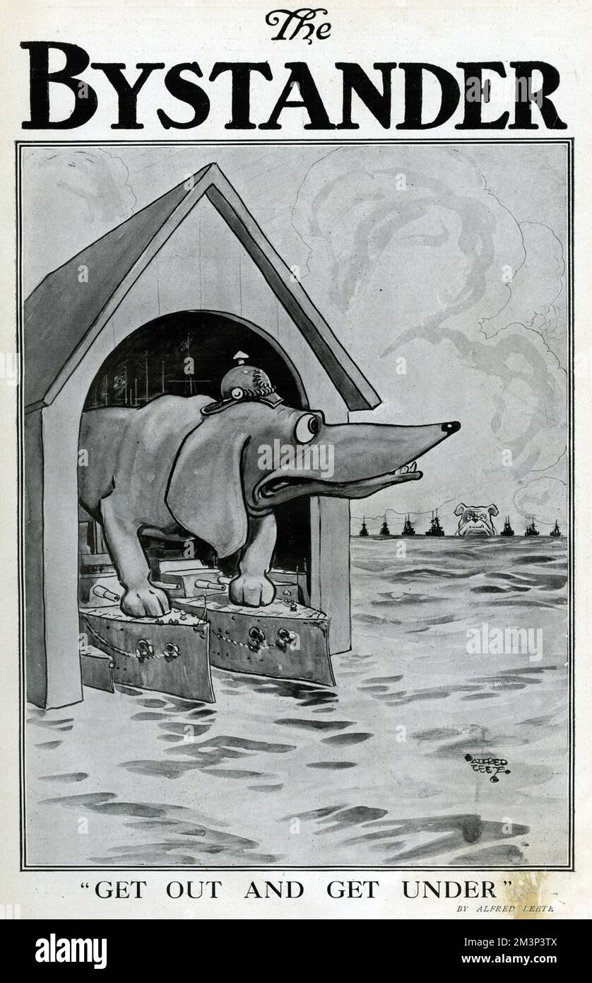 First world war wwi germany cartoon Banque de photographies et d’images à haute résolution - Alamy