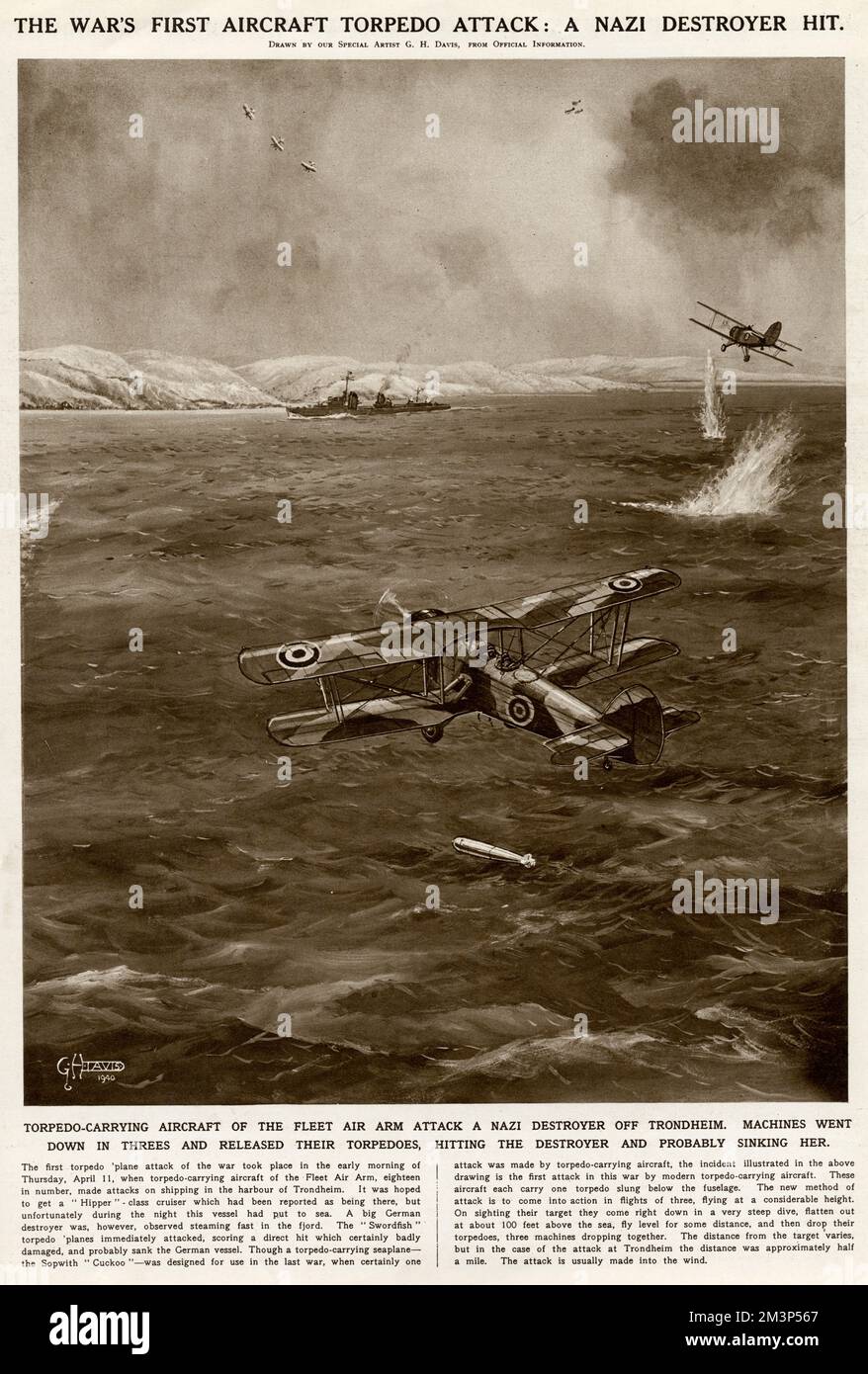 Attaque de torpille allemande Banque de photographies et d’images à ...