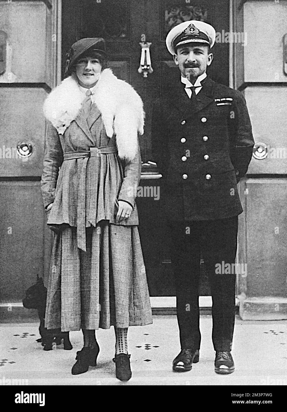 Commandant et Mme C. R. Samson, WW1 Photo Stock - Alamy