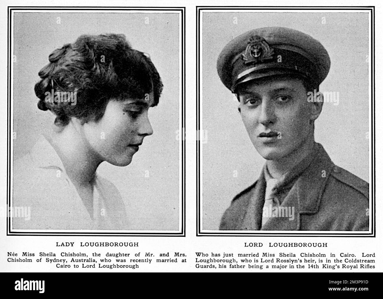 Lord et Lady Loughborough Photo Stock - Alamy