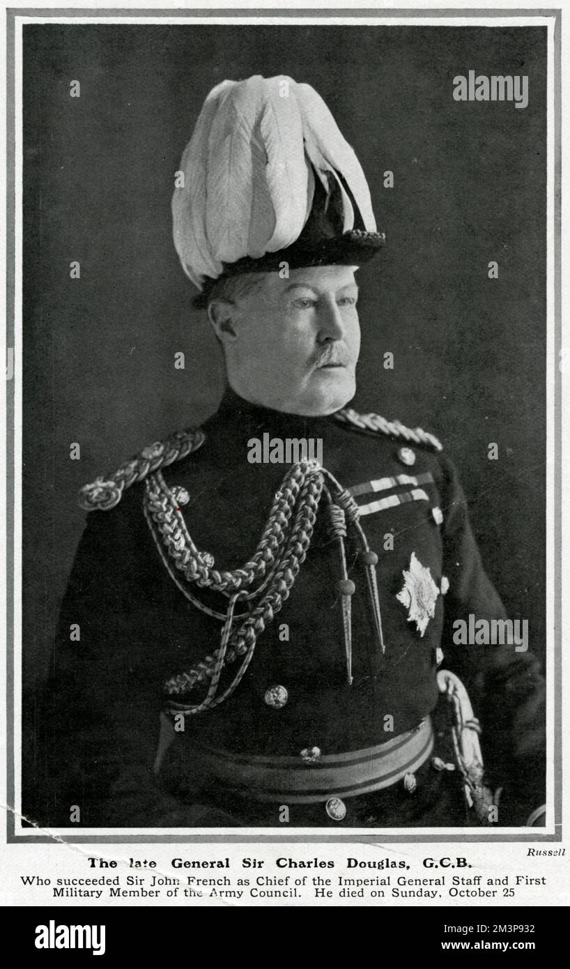 Le général Sir Charles Douglas Photo Stock - Alamy