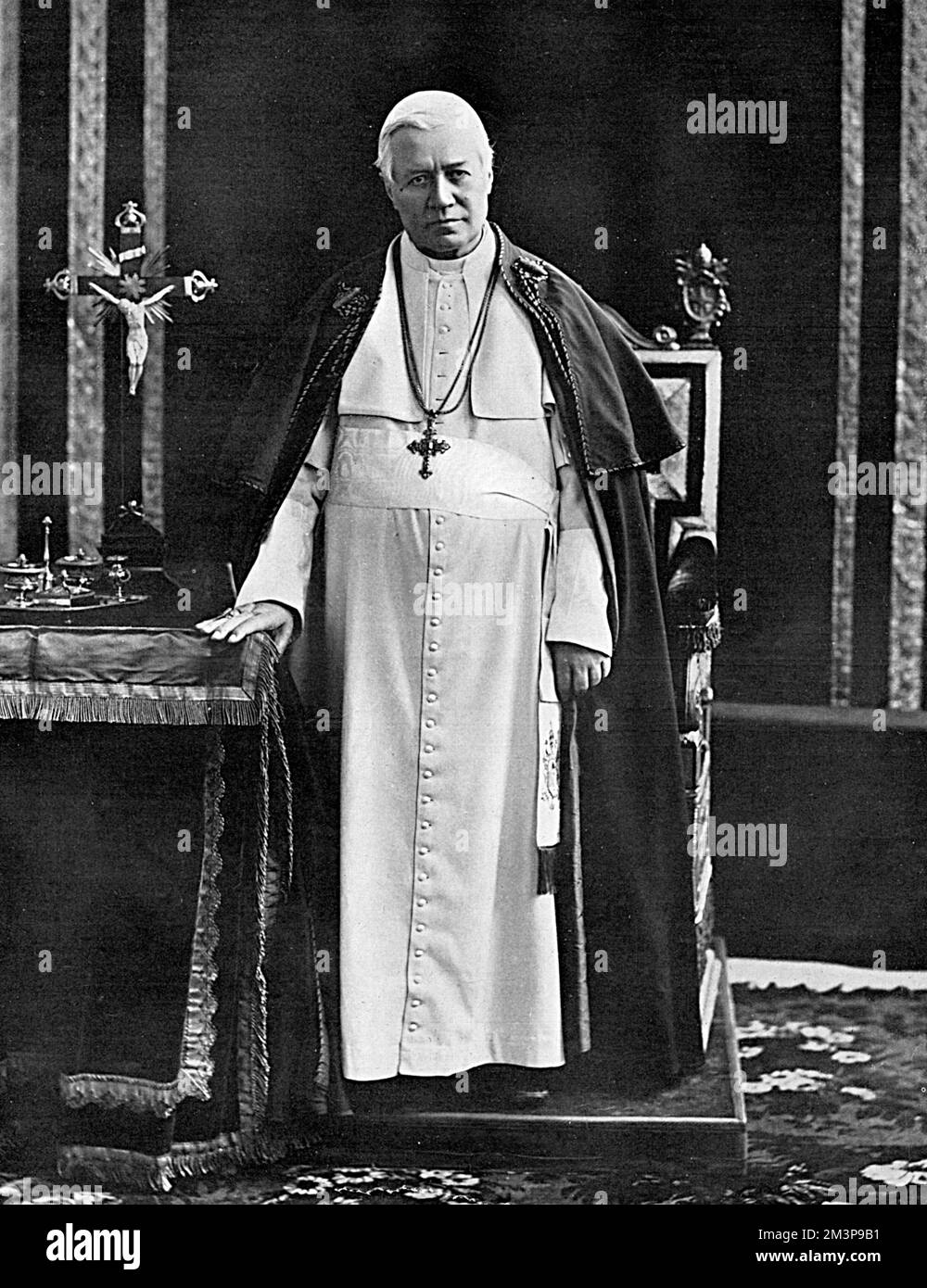 Pius x giuseppe sarto Banque d'images noir et blanc - Alamy