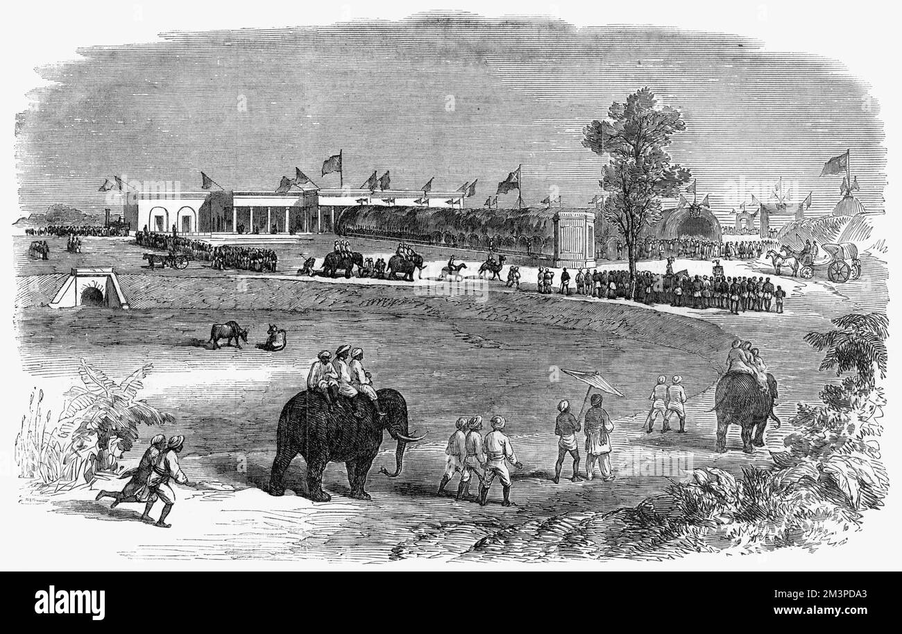 East indian railway Banque de photographies et d’images à haute ...