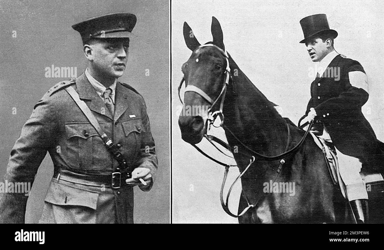 Le capitaine Neil Primrose (1882-1917), fils de Lord Rosebery ...