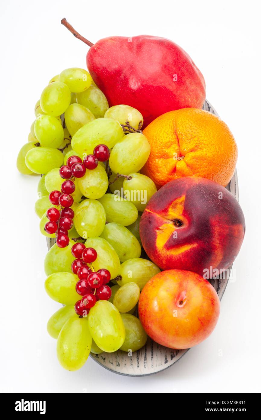 Frutas saludables para colorear Banque de photographies et d’images à ...