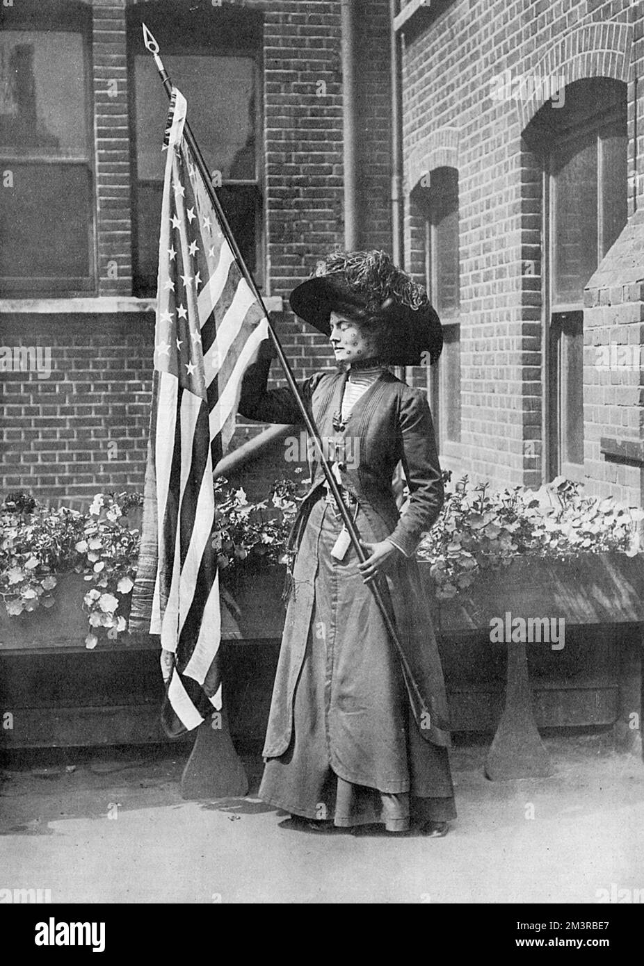 Drapeau de suffragette Banque de photographies et d’images à haute ...