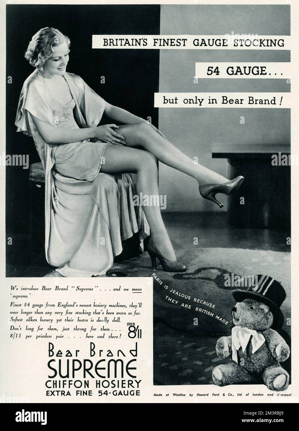 Bear brand stockings Banque de photographies et d’images à haute ...