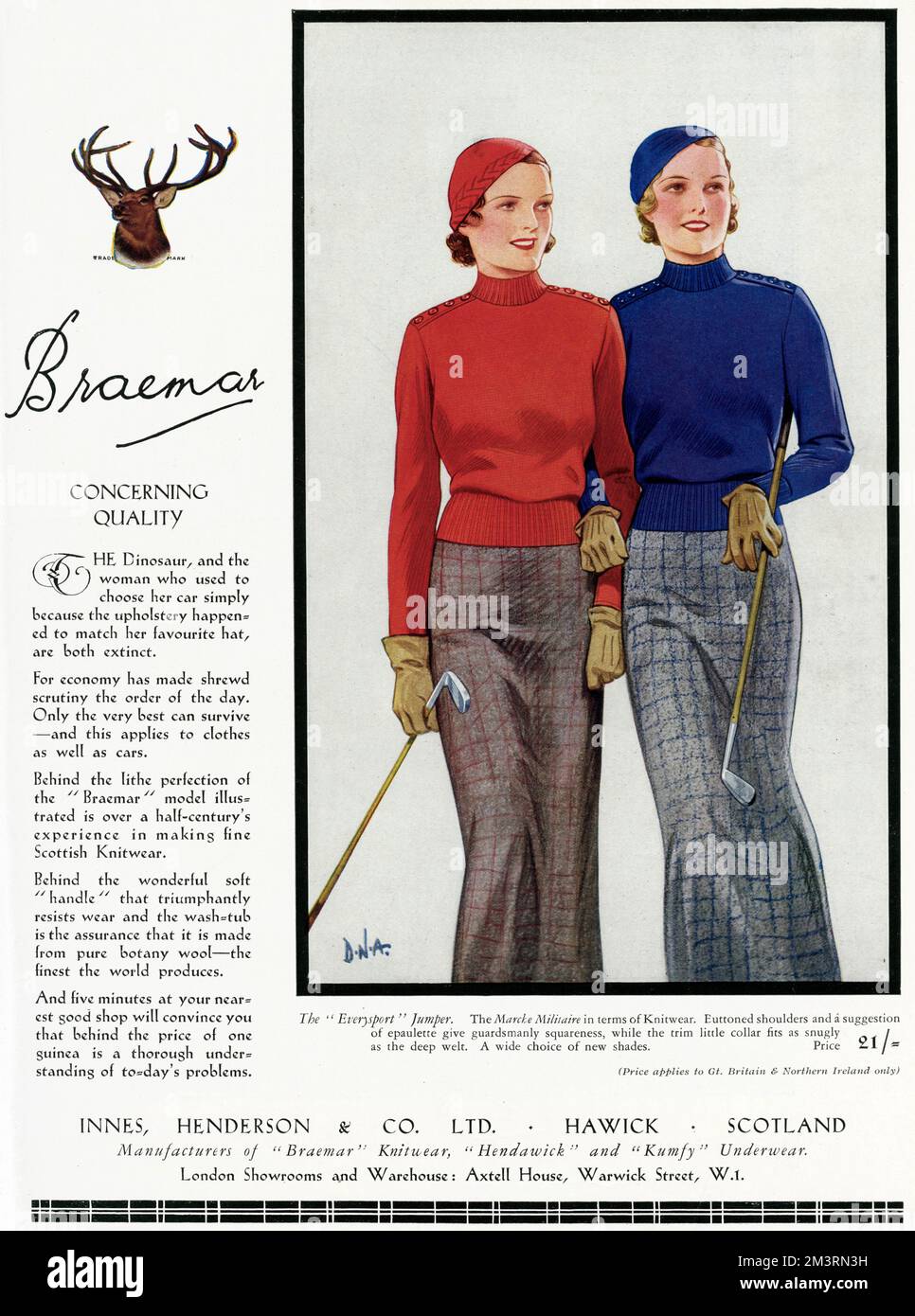 Braemar knitwear Banque de photographies et d’images à haute résolution ...
