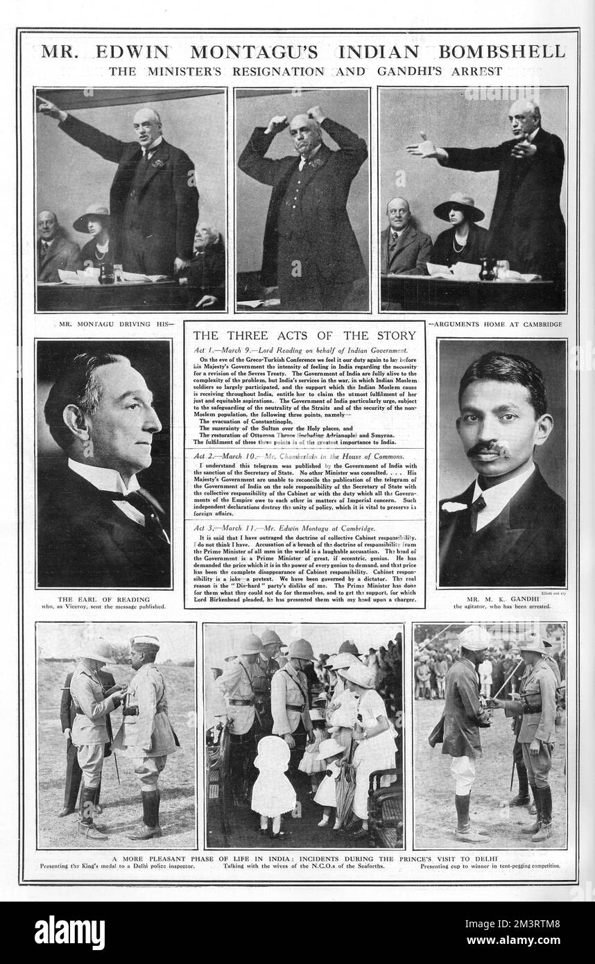 Edwin montagu Banque de photographies et d’images à haute résolution ...