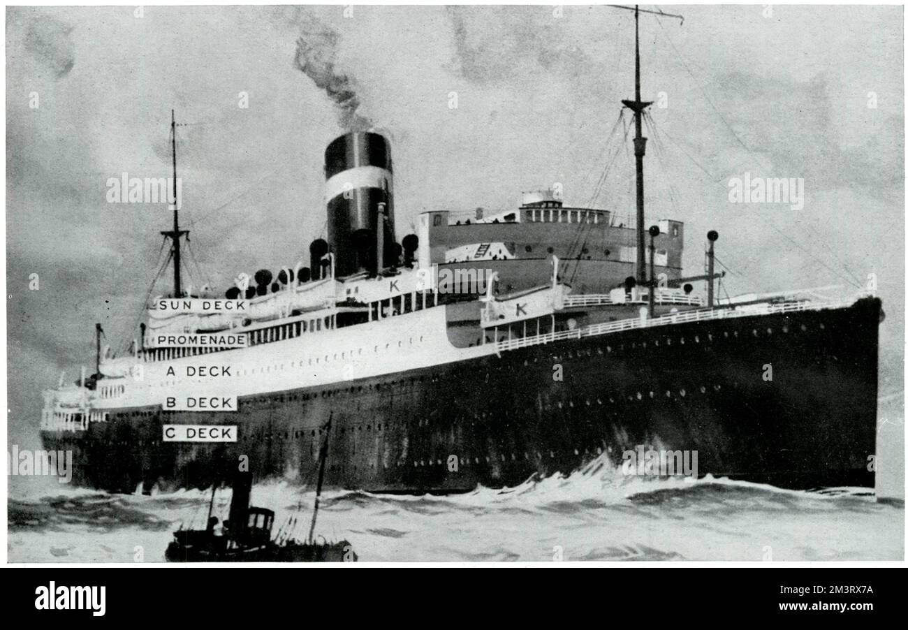 Ss athenia Banque d'images détourées - Alamy