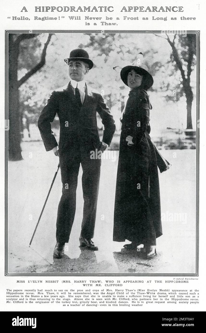 Evelyn Nesbit et M. Clifford Photo Stock - Alamy