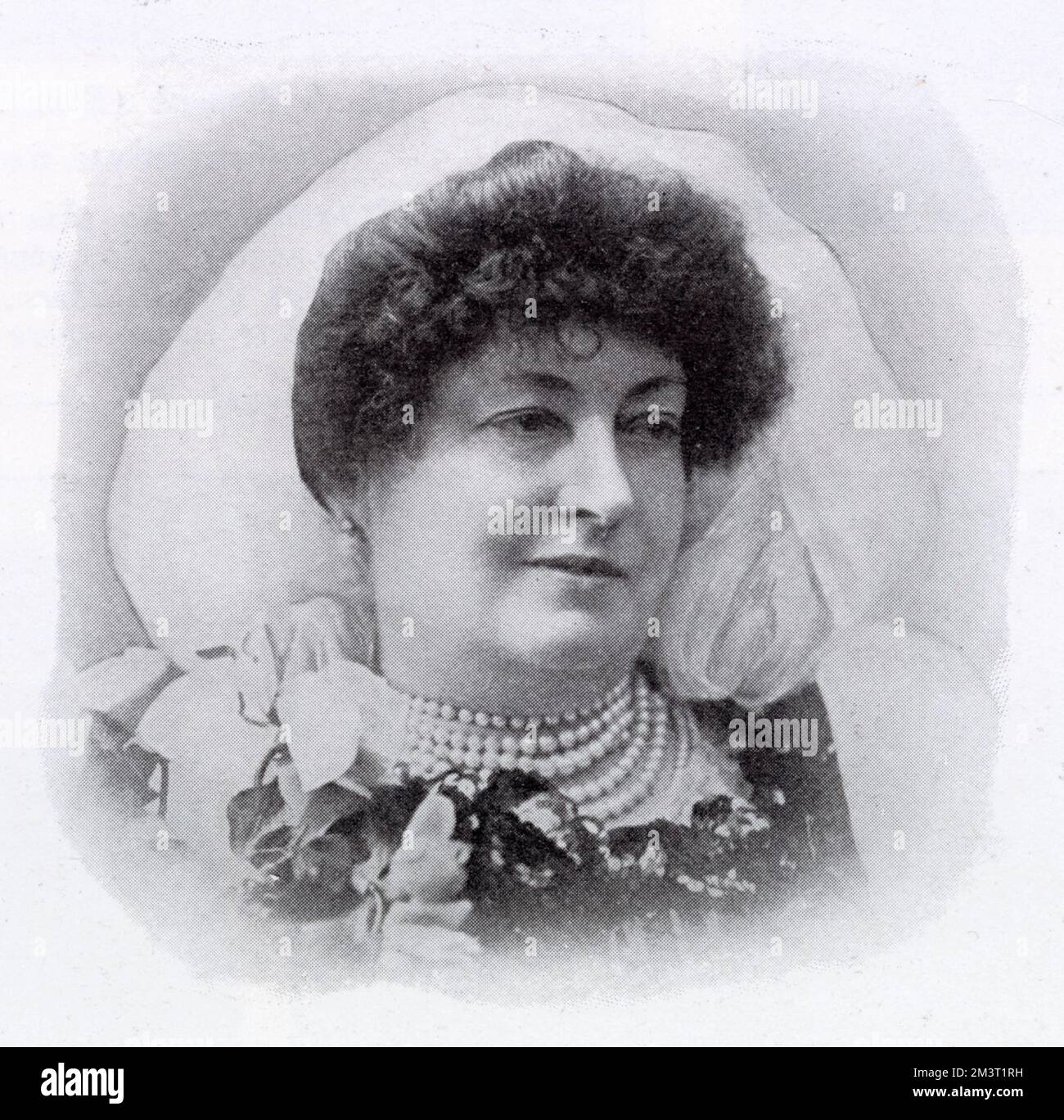 Valérie, Lady Meux (1847 - 1910), épouse de Sir Henry Bruce Meux. Elle ...