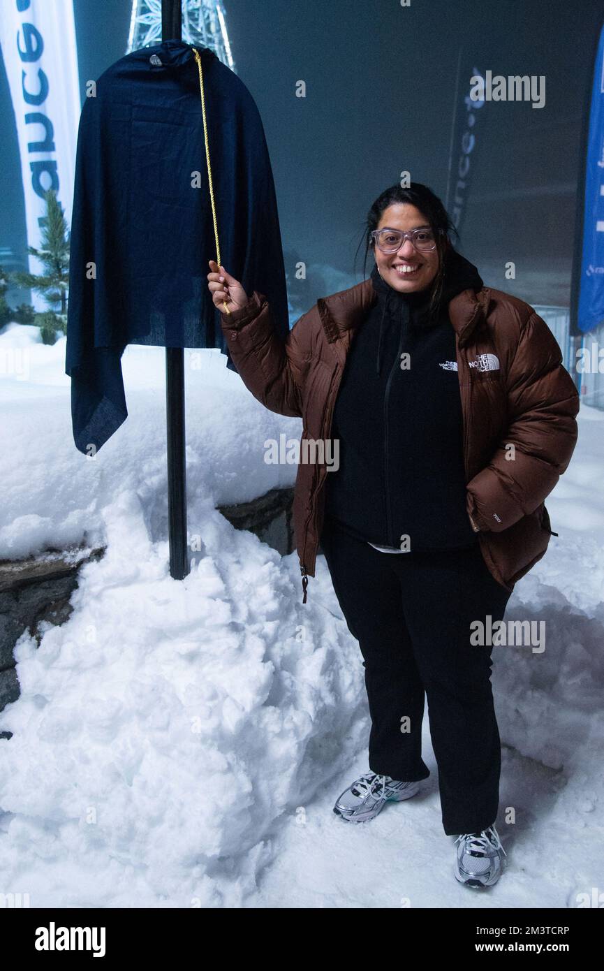 Melha Bedia participe au dévoilement d'un panneau portant son nom sur ...
