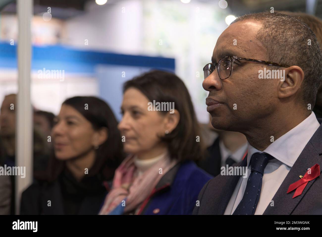 Paris, France. 1th décembre 2022. PAP Ndiaye, ministre de l'Education nationale et de la ...