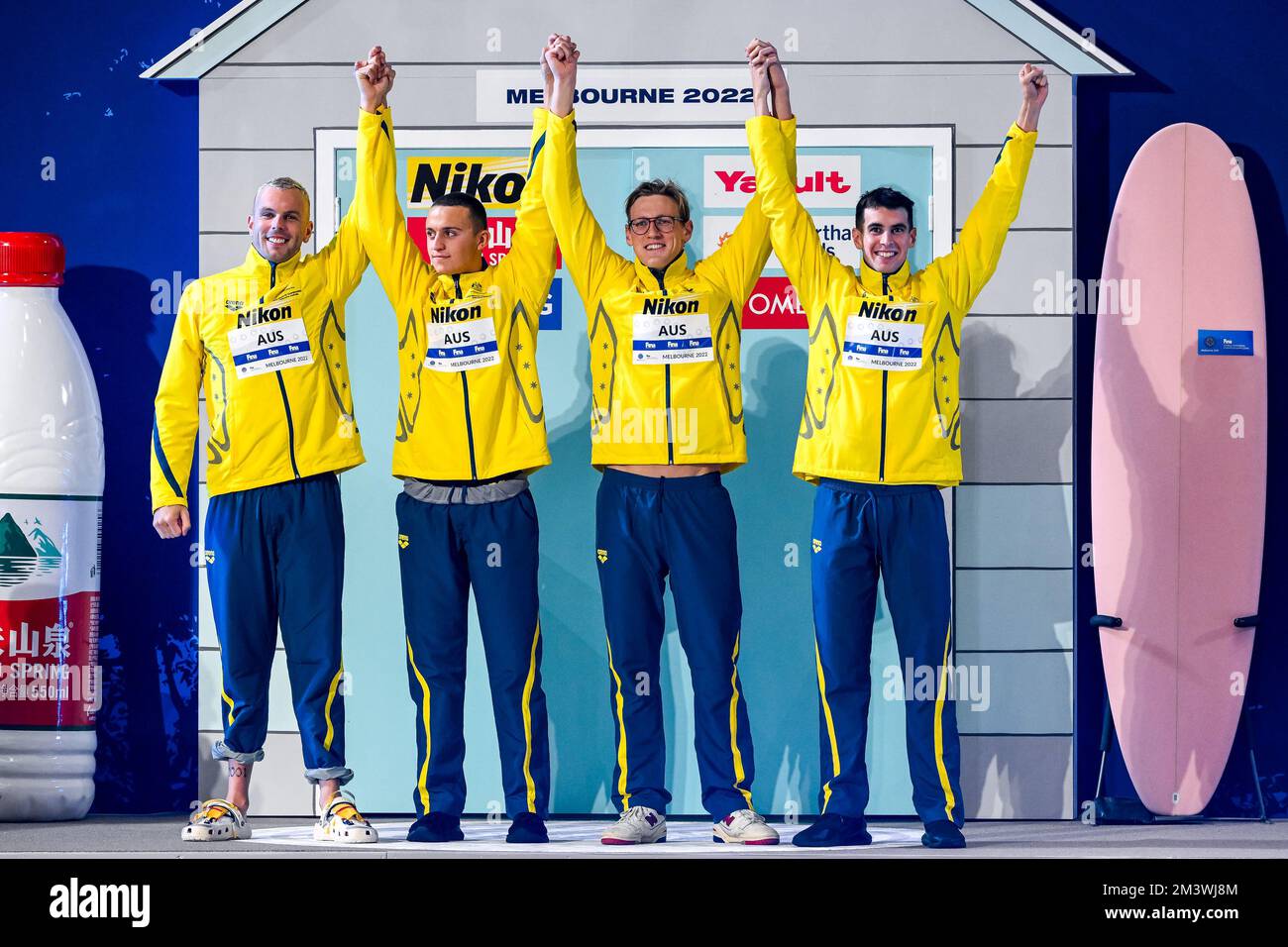 Thomas Neill, Kyle Chalmers, Flynn Zareb Southam, Mack Horton d ...