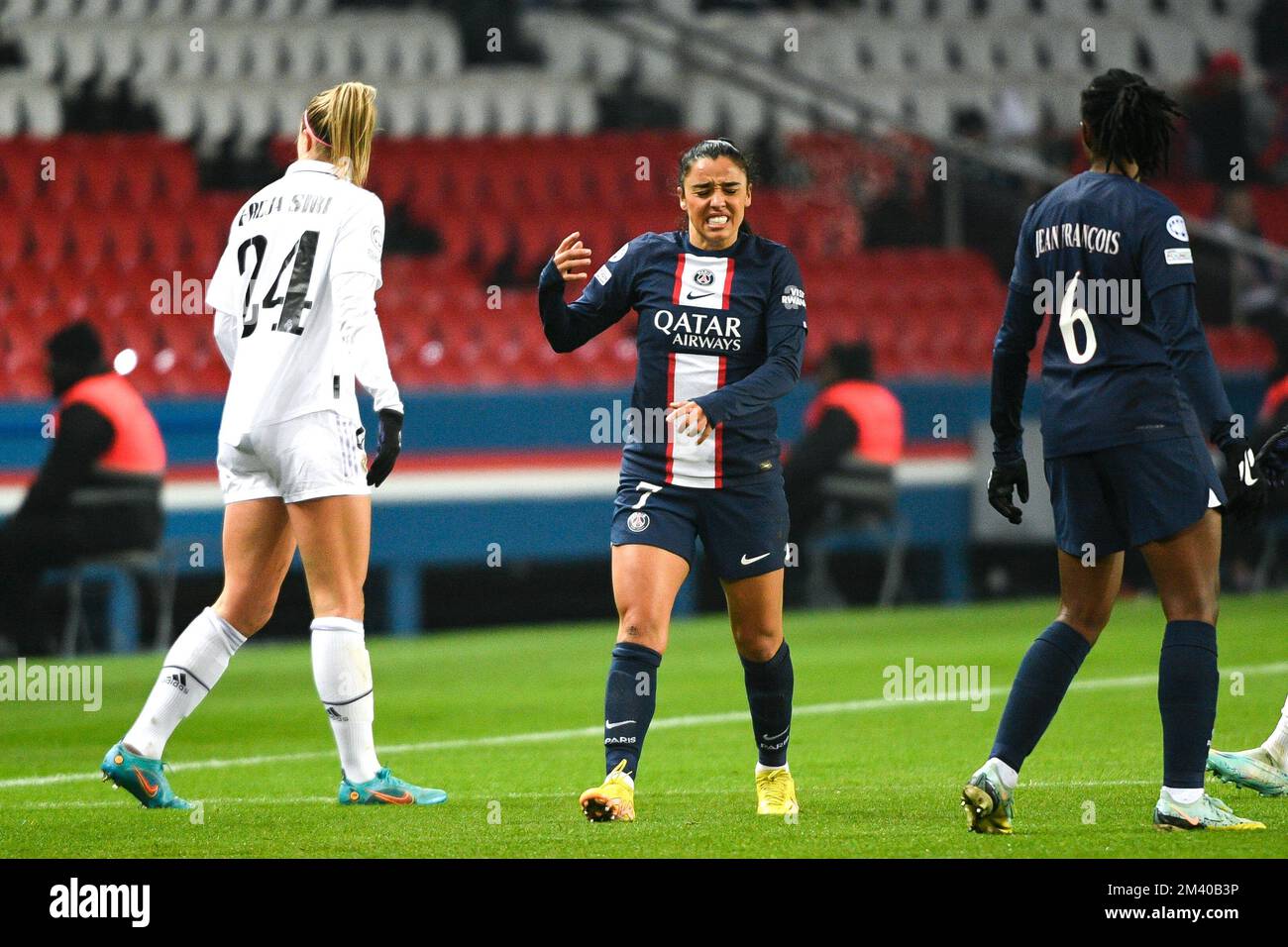Sakina Karchaoui Du Psg Lors De La Ligue Des Champions De Luefa Group