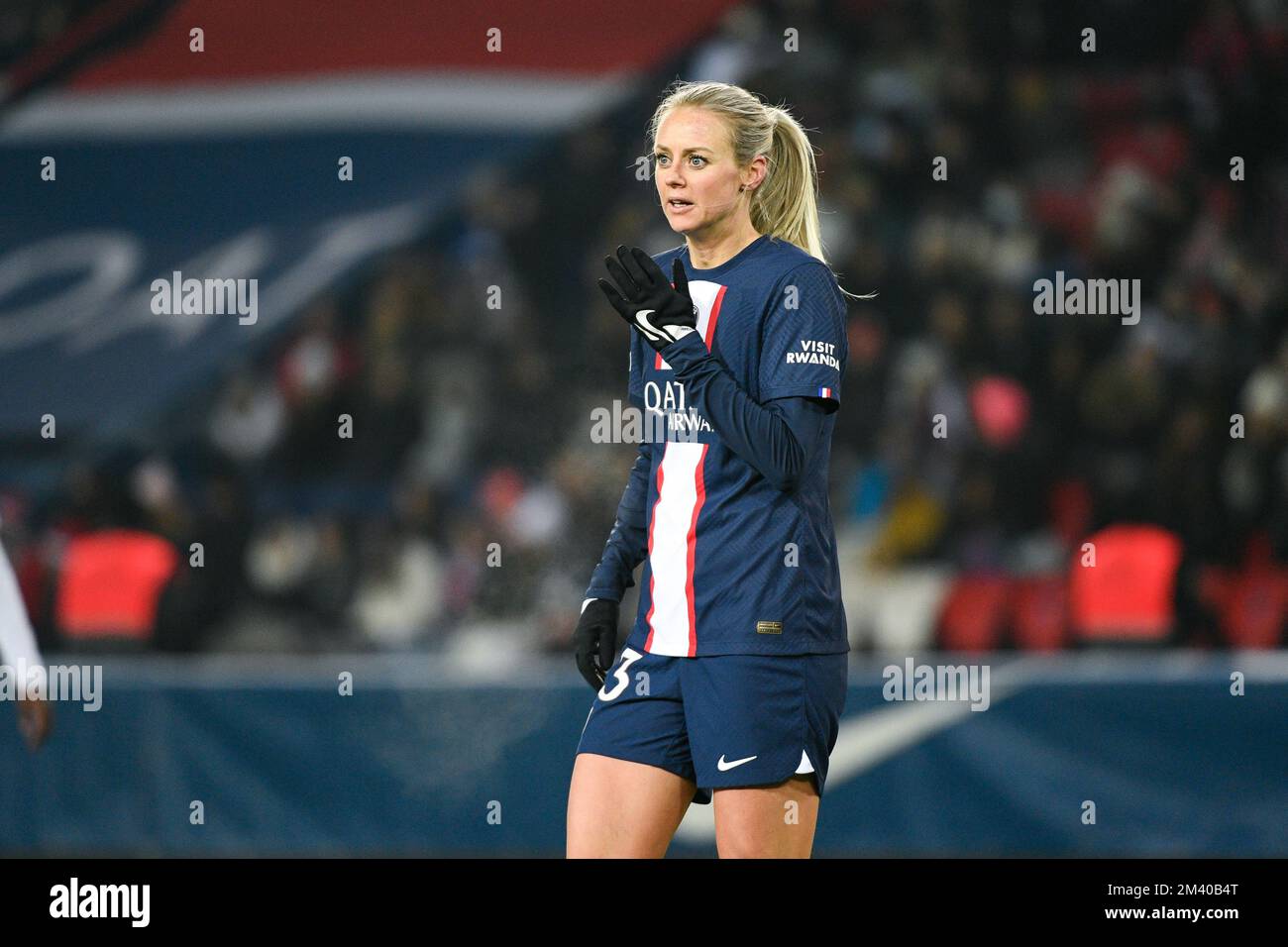Amanda Ilestedt de PSG lors de la Ligue des champions de l'UEFA, Group ...