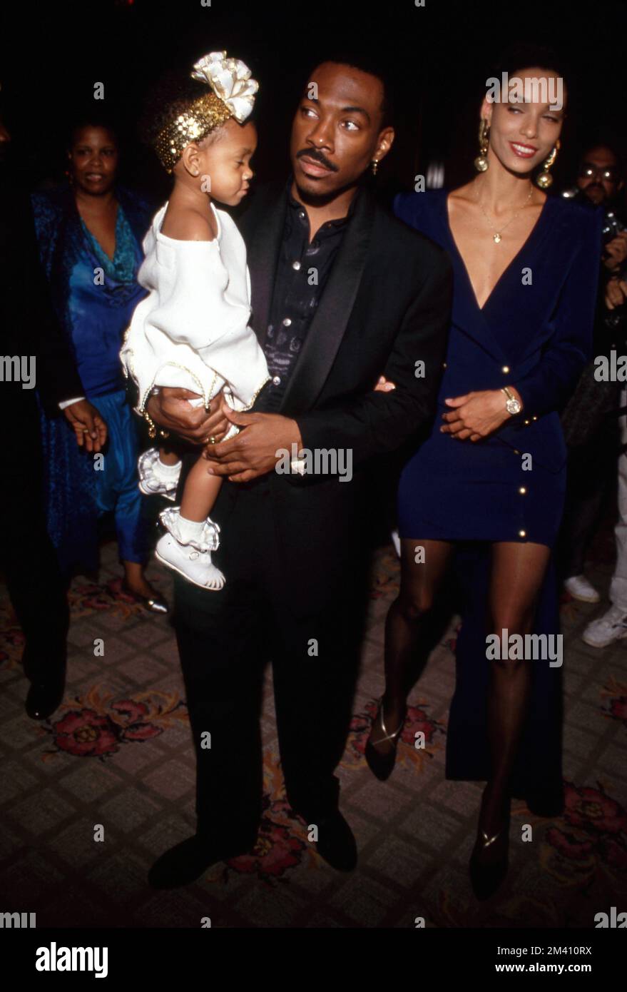 Eddie Murphy avec sa fille Brea et Nicole Mitchell à la Salute de l'ANACP à Eddie Murphy 19 ...