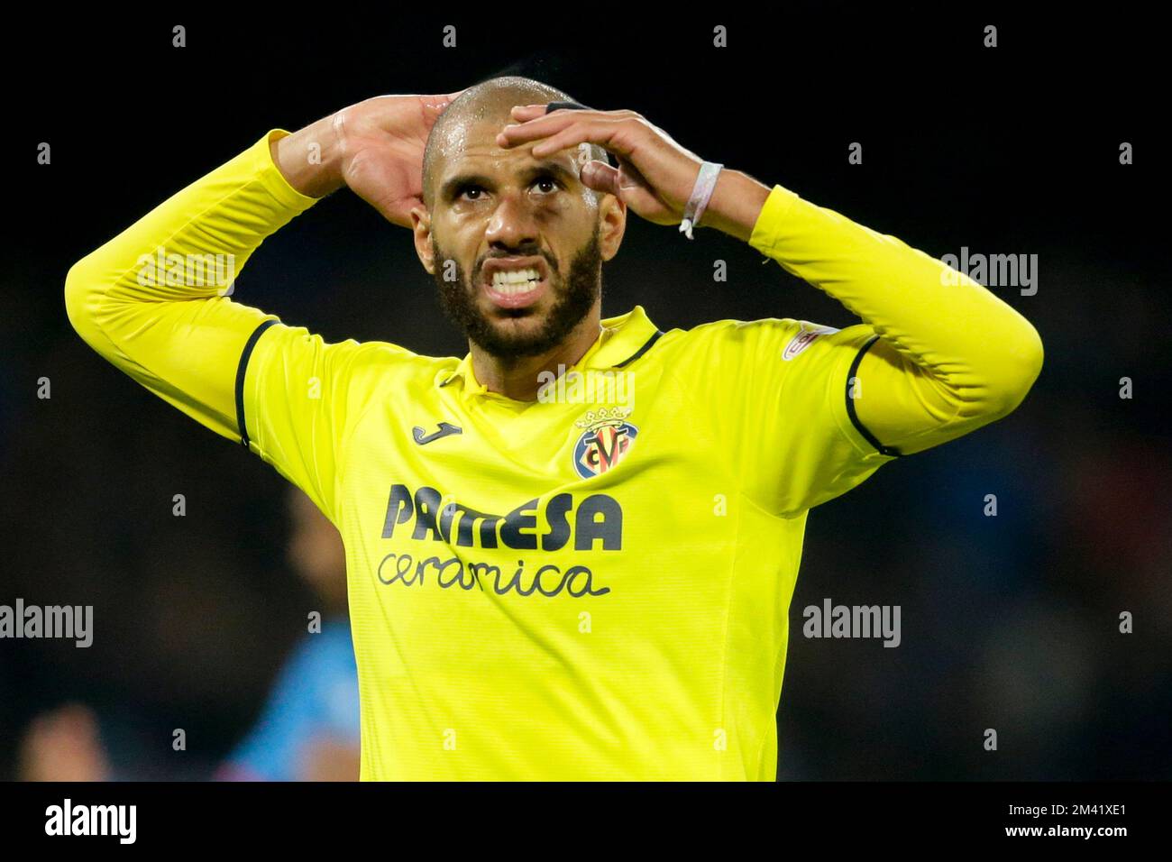 Etienne Capoue, le milieu de terrain français de Villareal, a fait des ...