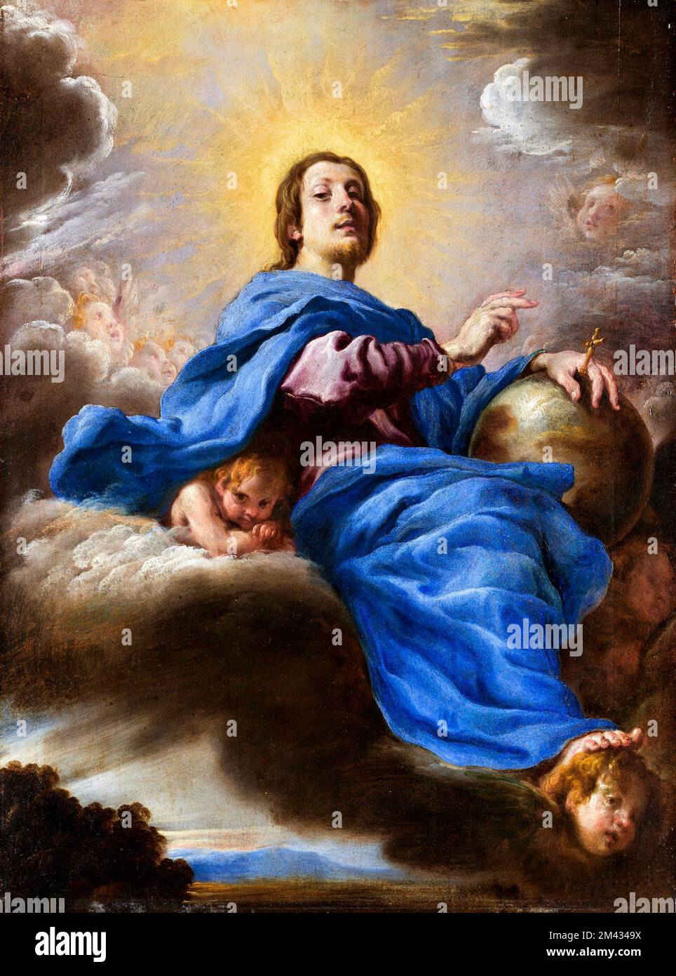 Jesus christ as salvator mundi Banque de photographies et d’images à ...