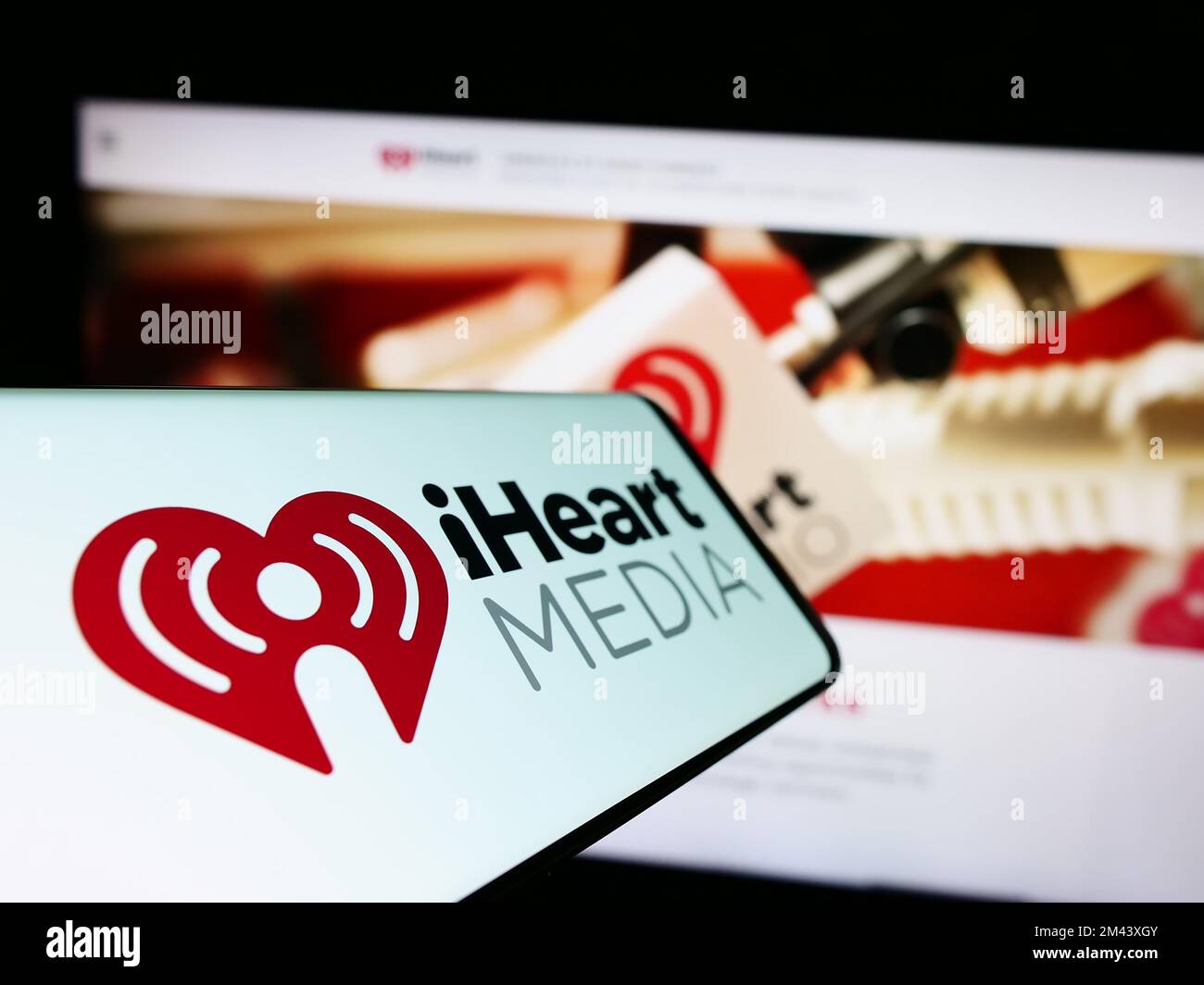 Logo iheartmedia Banque de photographies et d’images à haute résolution ...