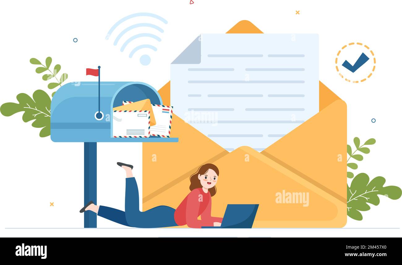 Service de courrier électronique avec livraison de correspondance ...