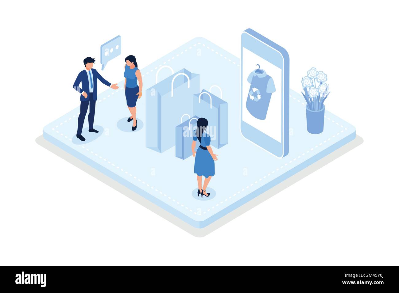 Vêtements de seconde main Banque d'images vectorielles - Alamy