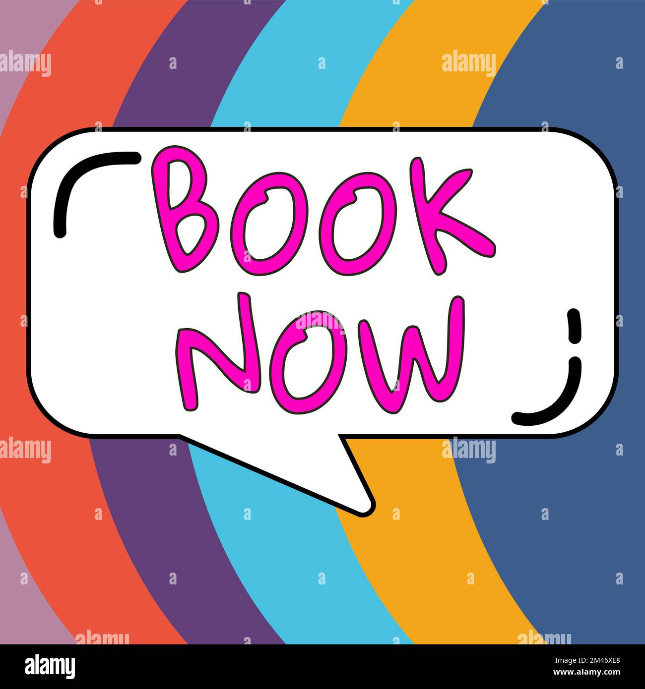 Livre de légendes conceptuelles maintenant. Concept signifiant ...